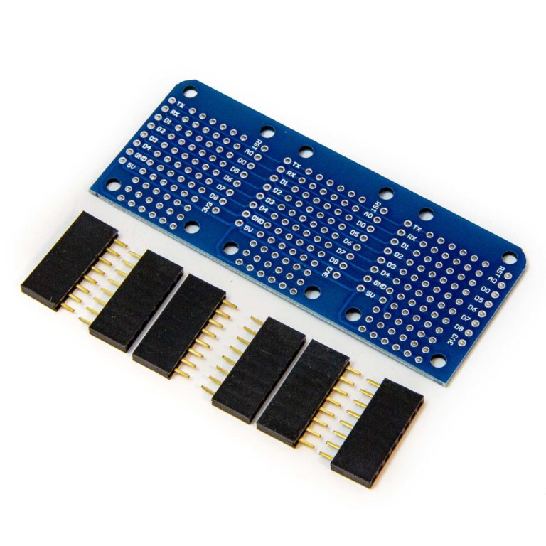 Tredubbelt baskort för Wemos D1 Mini - Invize AB