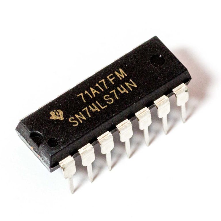 74LS74 - Dubbel D-vippa - Invize AB